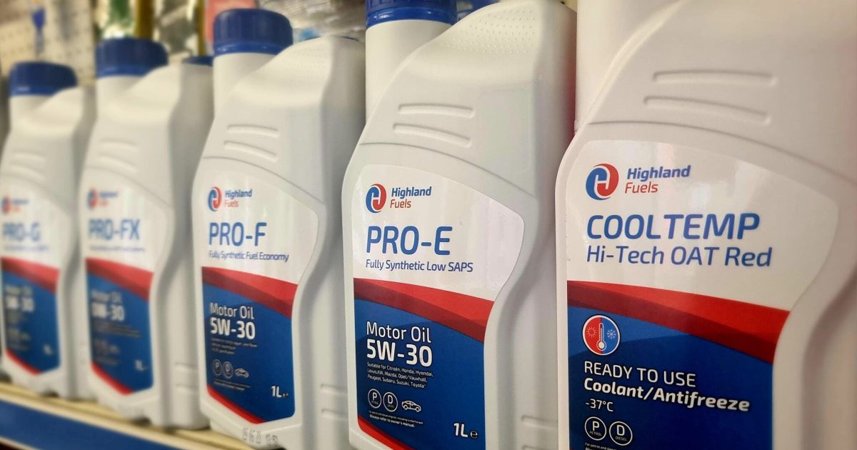 New engine oil range launched | Highland Fuels
